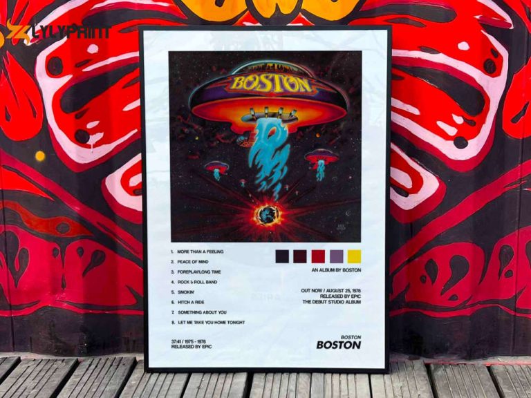 Boston "Boston" Album Cover Poster #2 - lylyprint.com