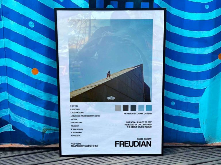 Daniel Caesar "Freudian" Album Cover Poster #2 - lylyprint.com