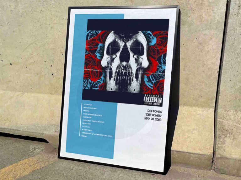 Deftones "Deftones" Album Cover Poster #1 - lylyprint.com