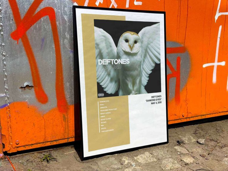 Deftones "Diamond Eyes" Album Cover Poster #1 - lylyprint.com