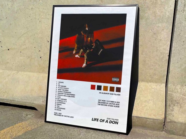 Don Toliver "Life Of A Don" Album Cover Poster for Home Room Decor #2 ...