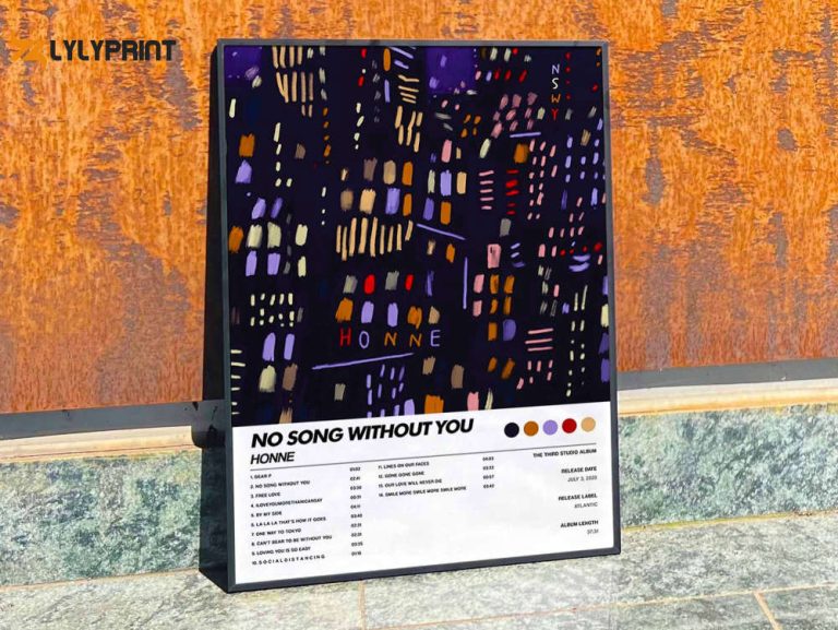 Honne "No Song WIhtout You" Album Cover Poster #6 - lylyprint.com