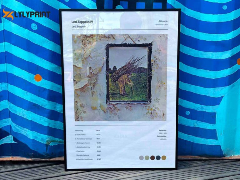 Led Zeppelin "Led Zeppelin IV" Album Cover Poster #5 - lylyprint.com