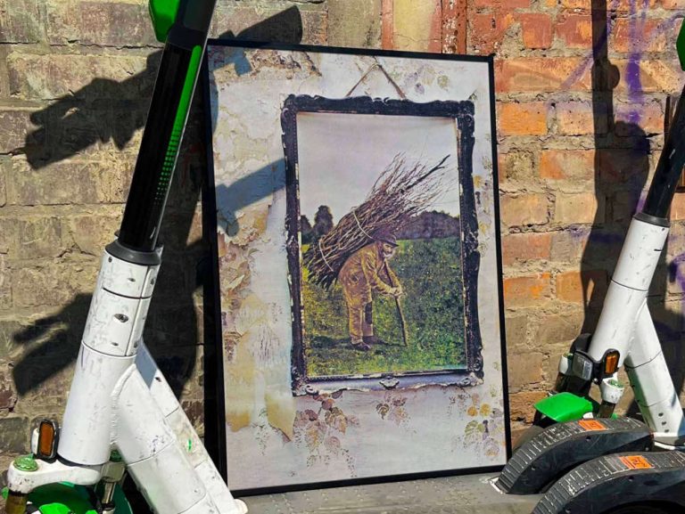 Led Zeppelin "Led Zeppelin IV" Album Cover Poster #fac - lylyprint.com