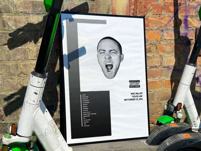Mac Miller"s "GOOD AM" Album Cover Poster for Home Room Decor ...