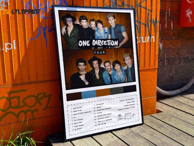 One Direction "Four" Album Cover Poster for Home Room Decor #4 ...