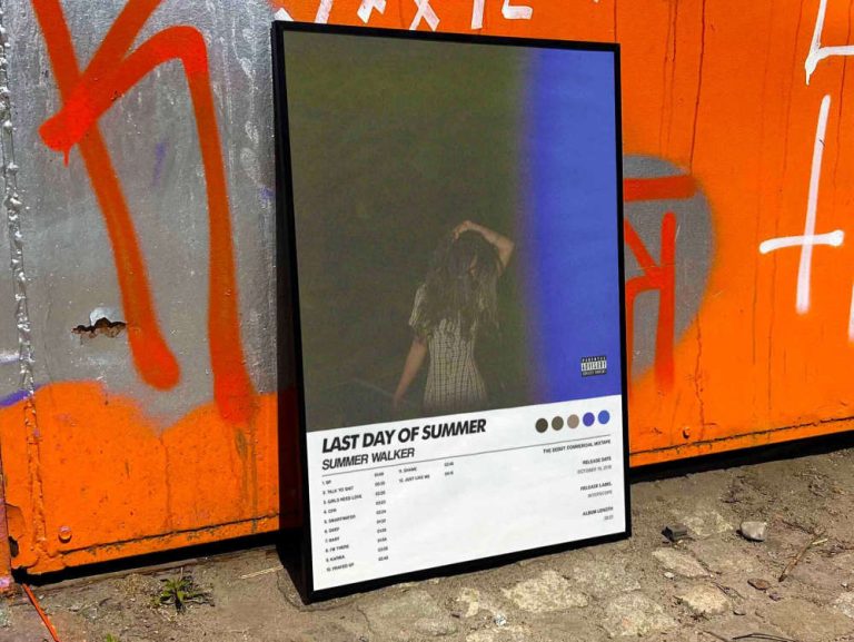 Summer Walker "Last Day Of Summer" Album Cover Poster for Home Room ...