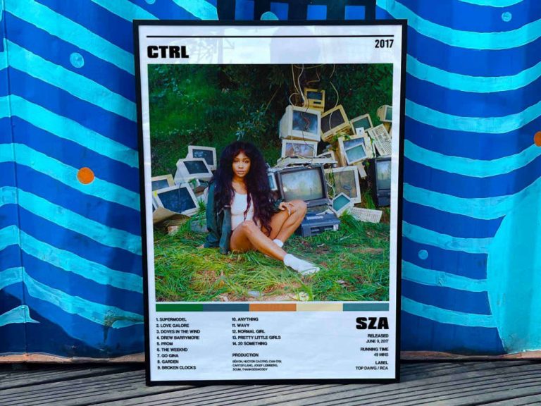 SZA "CTRL" Album Cover Poster #custom - lylyprint.com