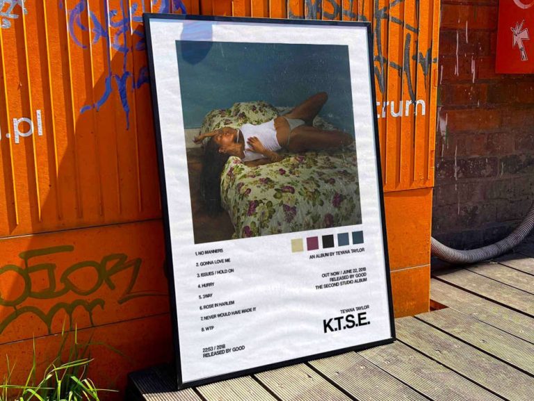 Teyana Taylor "KTSE" Album Cover Poster #2 - lylyprint.com