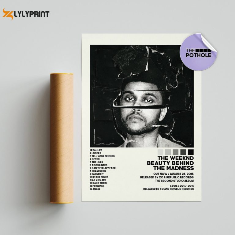 The Weeknd Posters / Beauty Behind The Madness Poster / The Weeknd ...