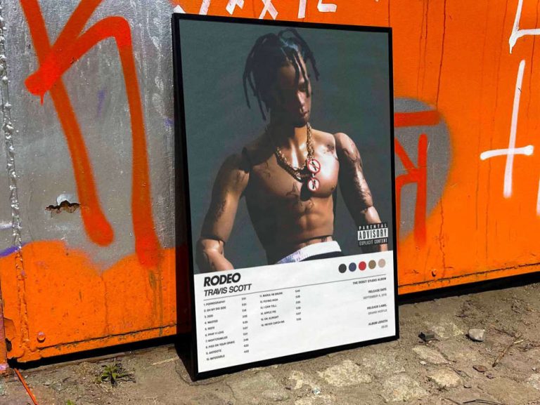 Travis Scott "Rodeo" Album Cover Poster #6 - lylyprint.com