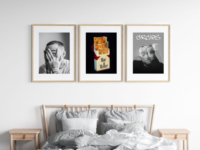 3x Mac Miller Posters, Mac Miller Prints, Mac Miller Artwork, Mac ...
