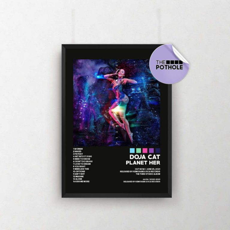 Doja Cat Posters / Planet Her Poster, Album Cover Poster, Poster Print ...