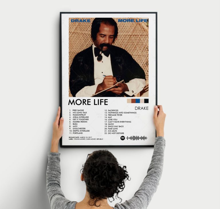 Drake Poster More Life Poster, Drake More Life Album poster, Drake ...