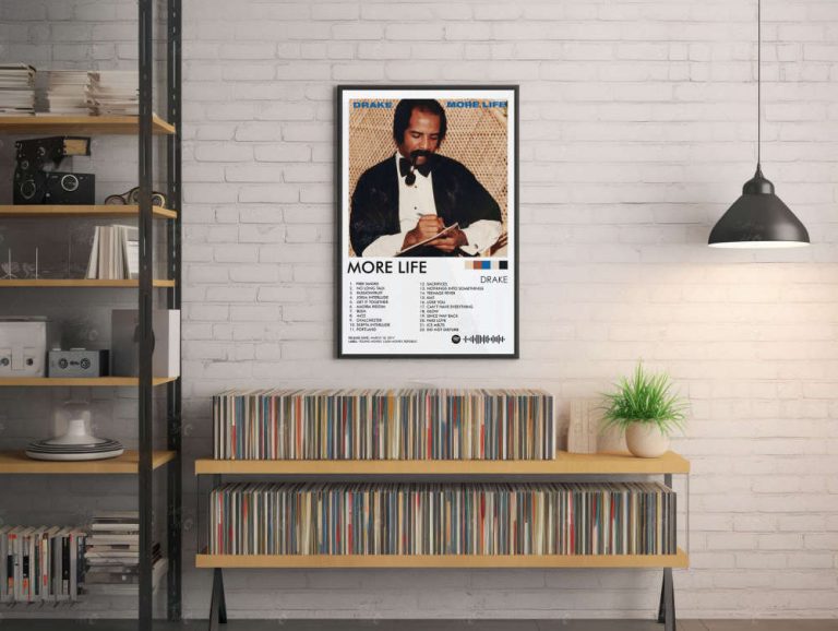 Drake Poster More Life Poster, Drake More Life Album poster, Drake ...