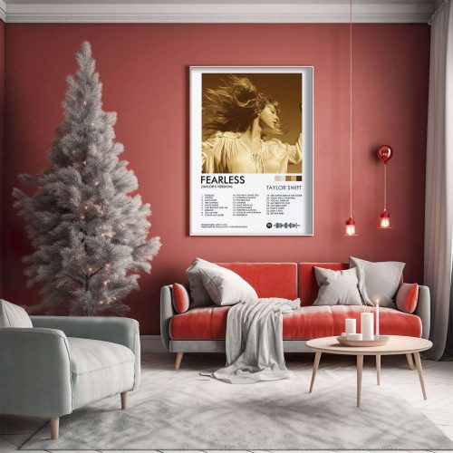 Fearless Poster, Fearless Taylor's Version Print, Fearless wall Art ...