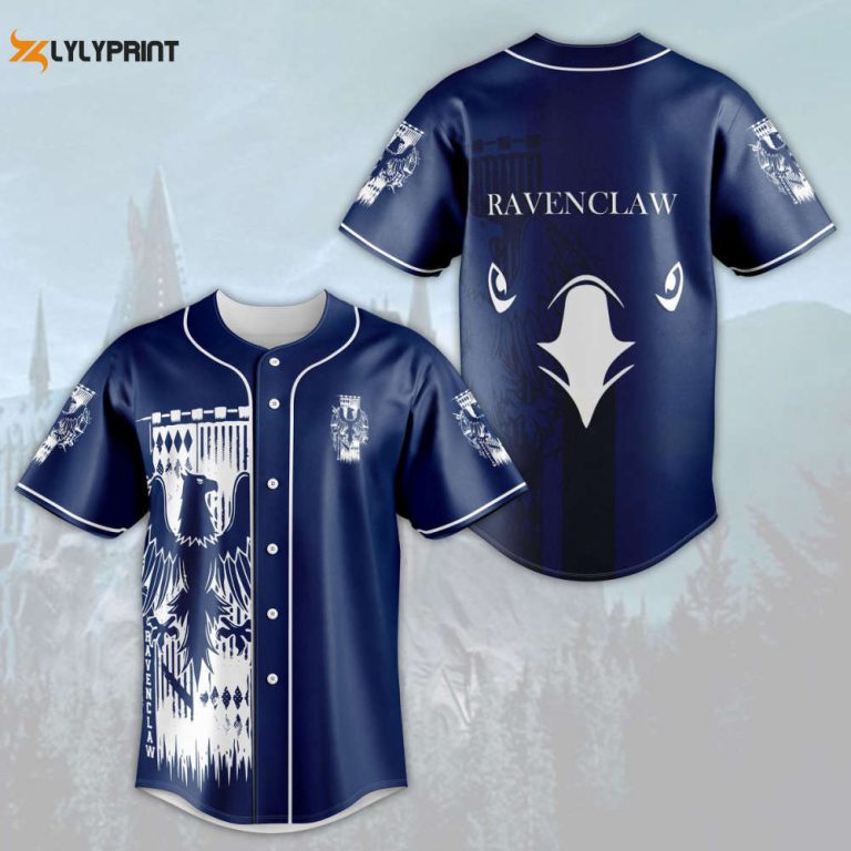 Harry Potter Ravenclaw Baseball Jersey - lylyprint.com